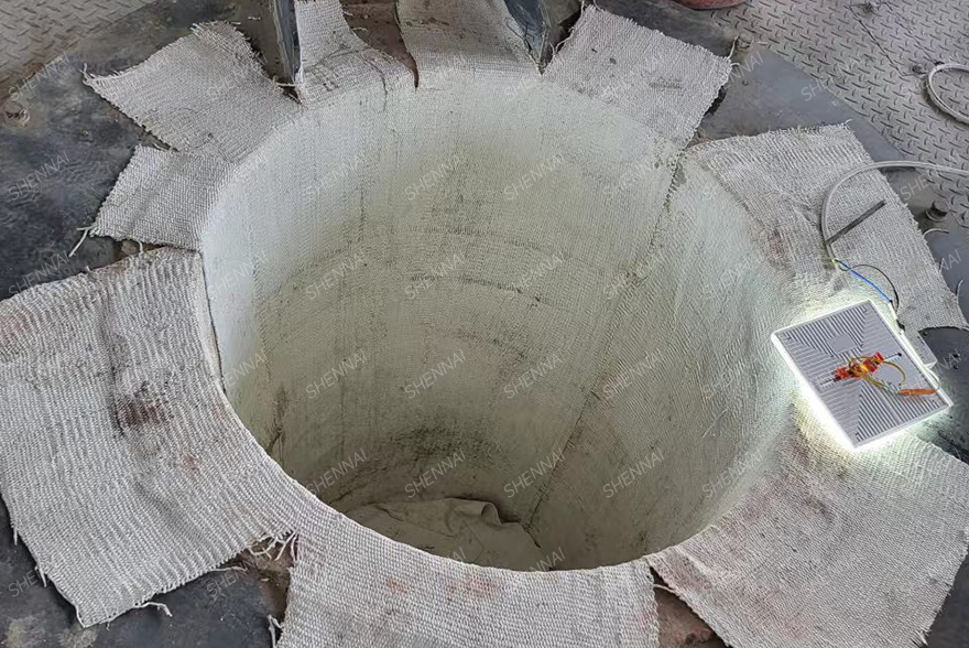 Repair technology of medium frequency furnace lining - Luoyang Shennai ...