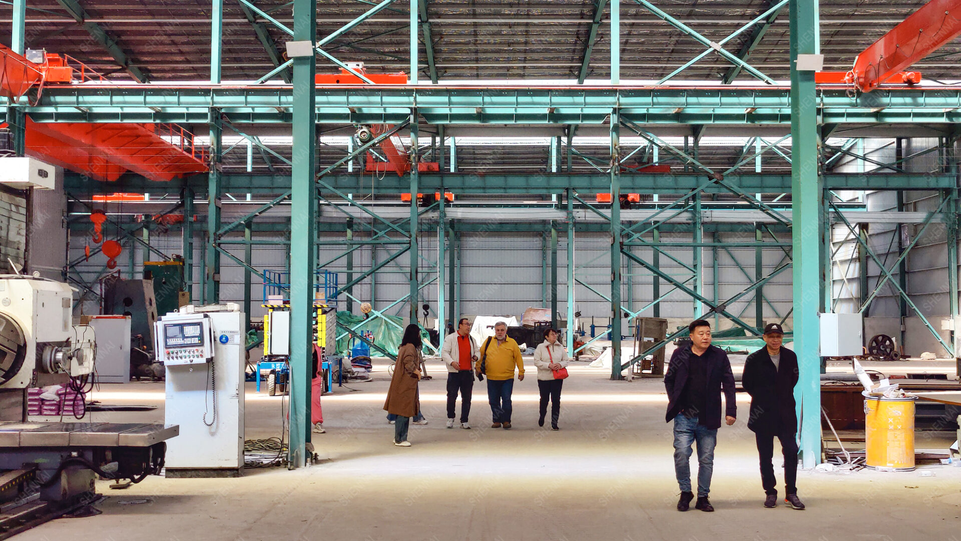 Russian Customers Visit The Rolling Mill Production Line - Luoyang ...