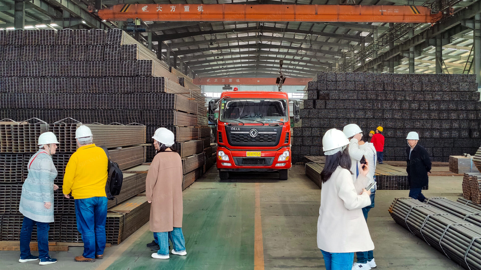 Russian Customers Visit The Rolling Mill Production Line - Luoyang ...